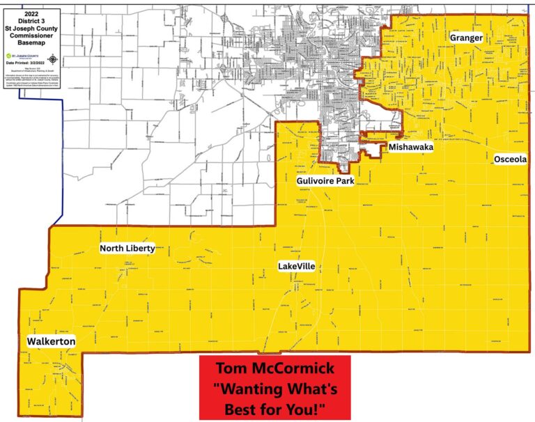 District 3 Map - Tom McCormick For Commissioner